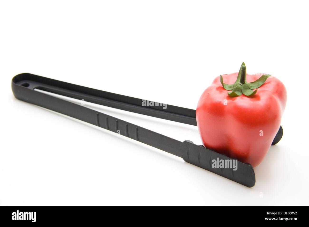 Grill tongs Cut Out Stock Images & Pictures - Alamy