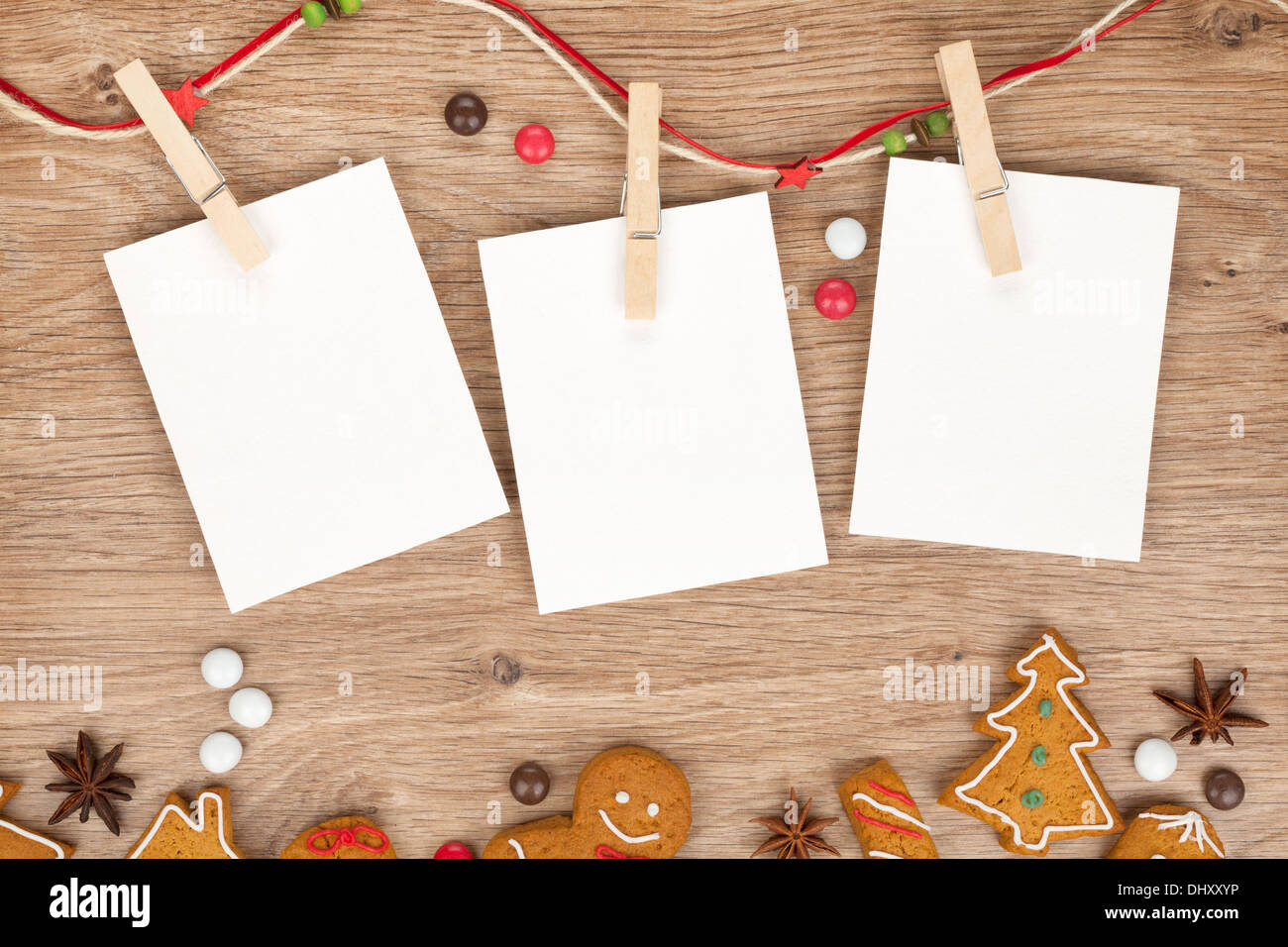 Candy cane frames border hi-res stock photography and images - Alamy