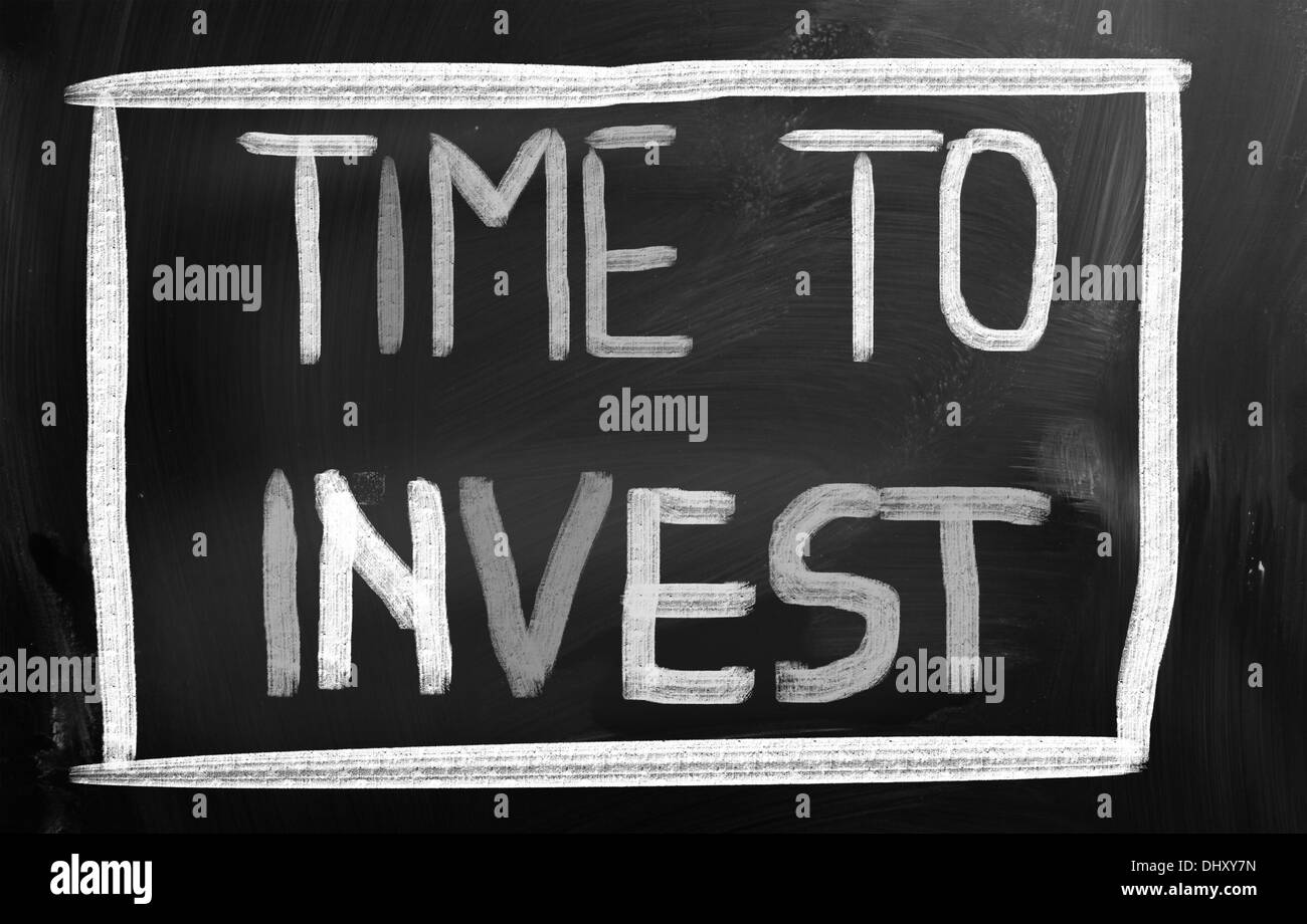 Time To Invest Concept Stock Photo - Alamy