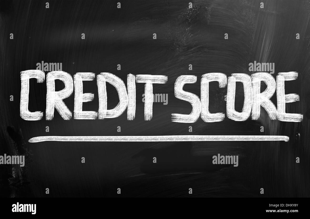 Credit Score Concept Stock Photo - Alamy