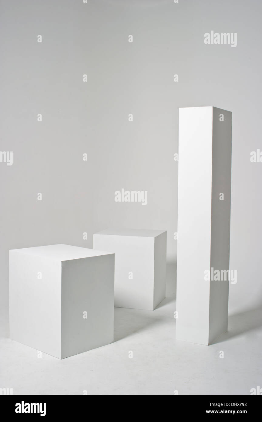 Background with 3 blocks Stock Photo - Alamy