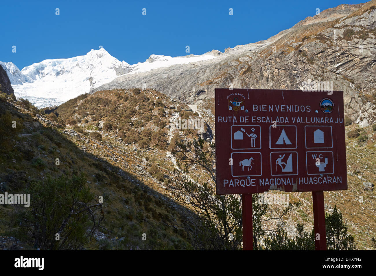 Nevado Ranrapalca Summit in the Huascaran National Park, Peruvian Andes ...