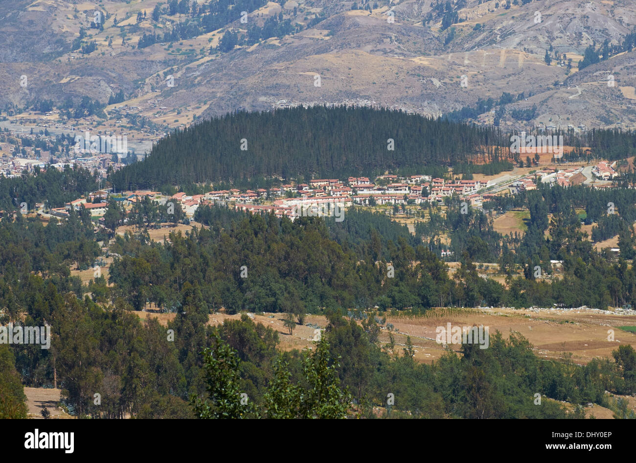 A new housing estate for contract mine workers in the Peruvian Andes ...