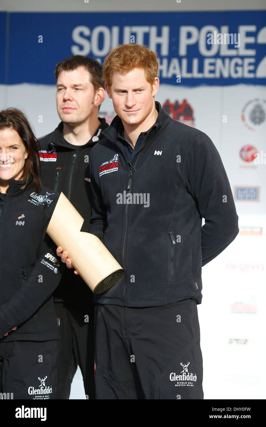 Prince Harry arrives to the Walking With The Wounded Departure Event ...