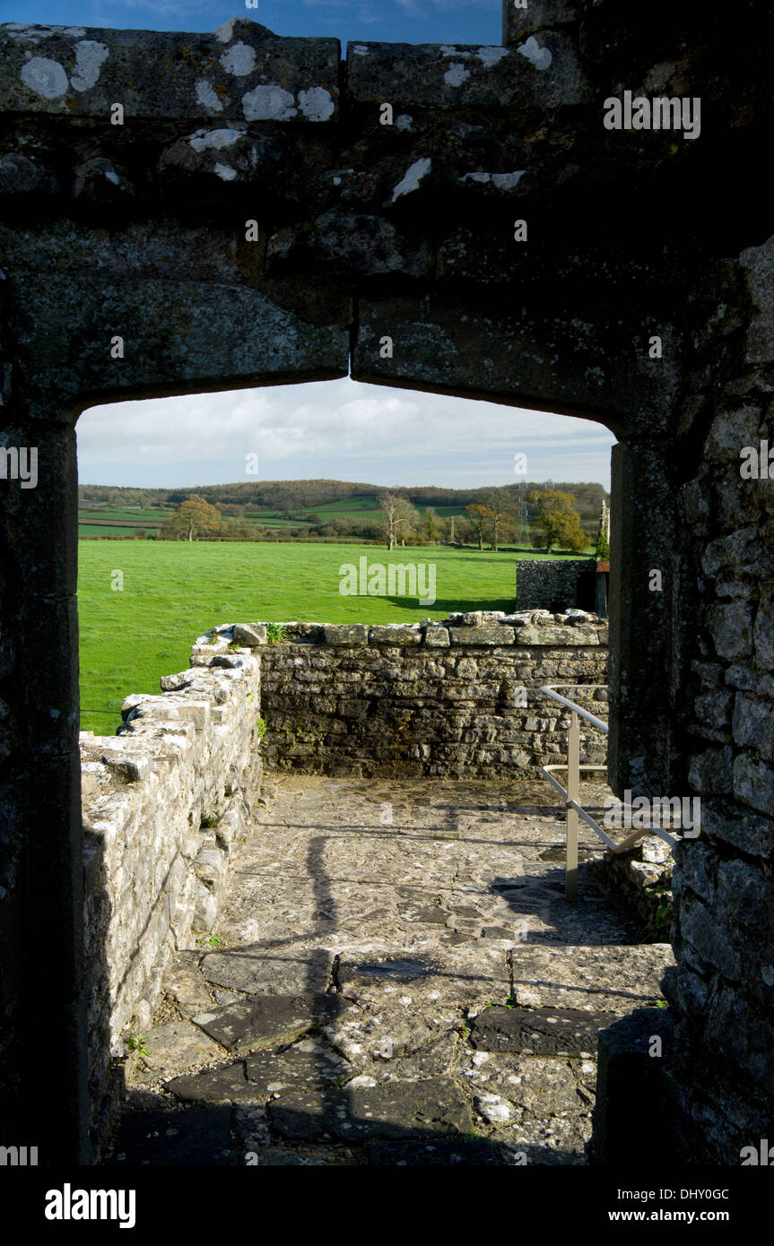 Old Beaupre Castle, St Hilary near Cowbridge, Vale of Glamorgan, South ...