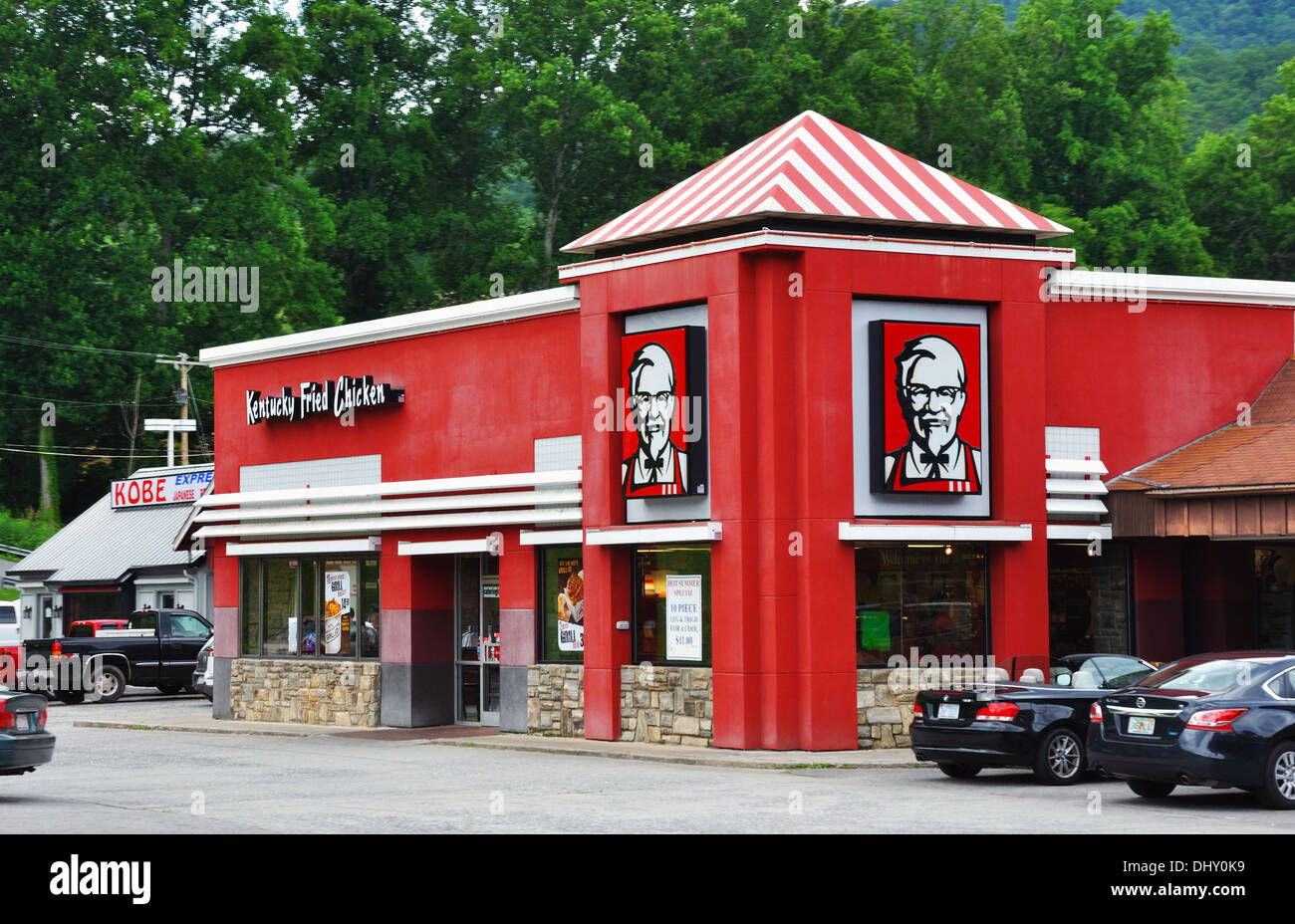 KFC in Oconaluftee Cherokee Indian Village, Cherokee, North Carolina ...