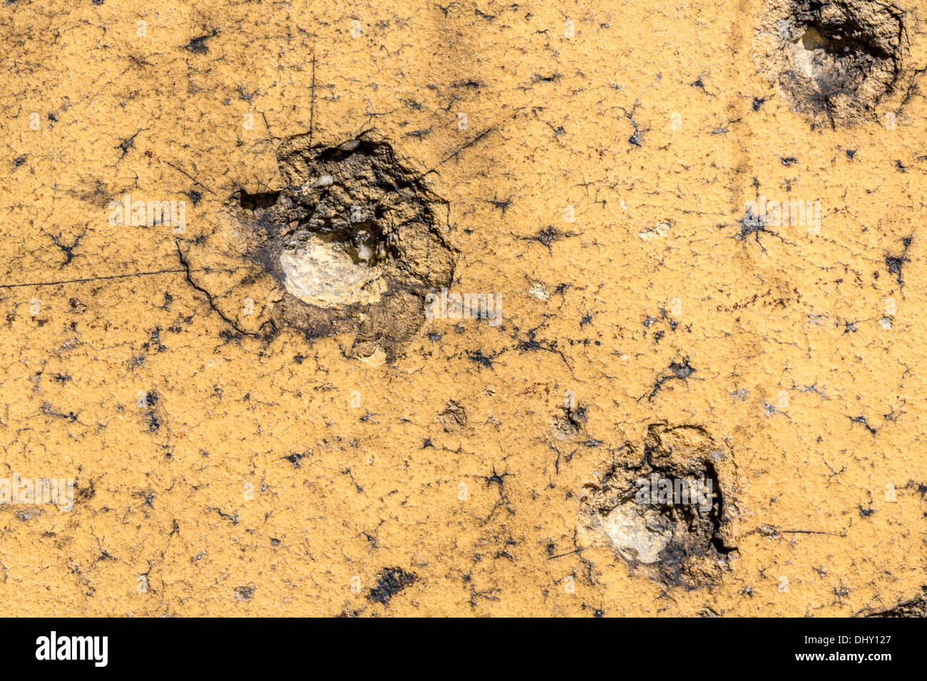 Bullet holes wall brick hi-res stock photography and images - Alamy