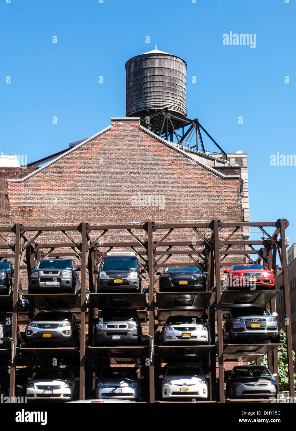 Multi Story Parking Structure, NYC Stock Photo - Alamy