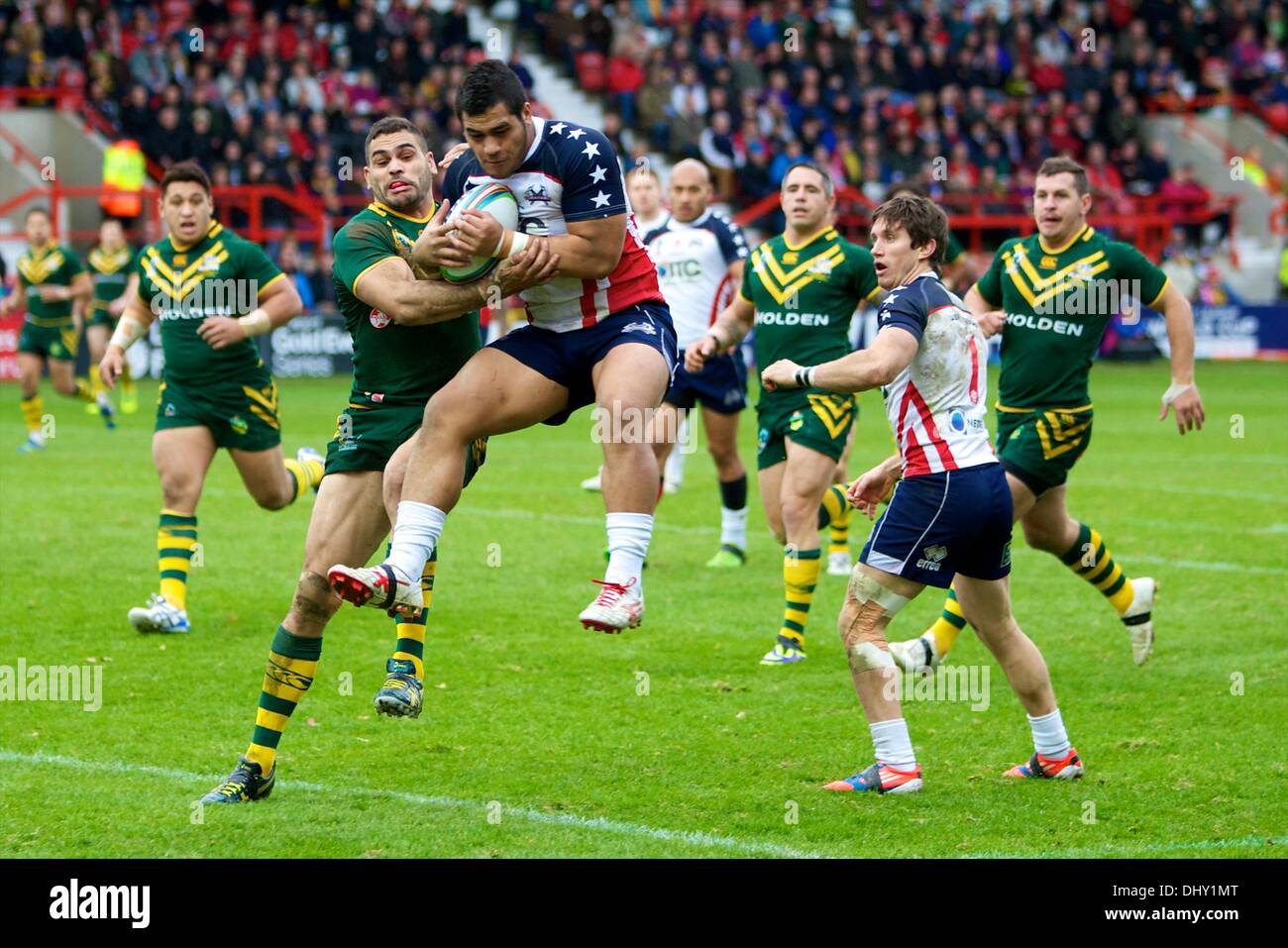 Wrexham, Wales. 16th Nov, 2013. * during the Rugby League World Cup ...