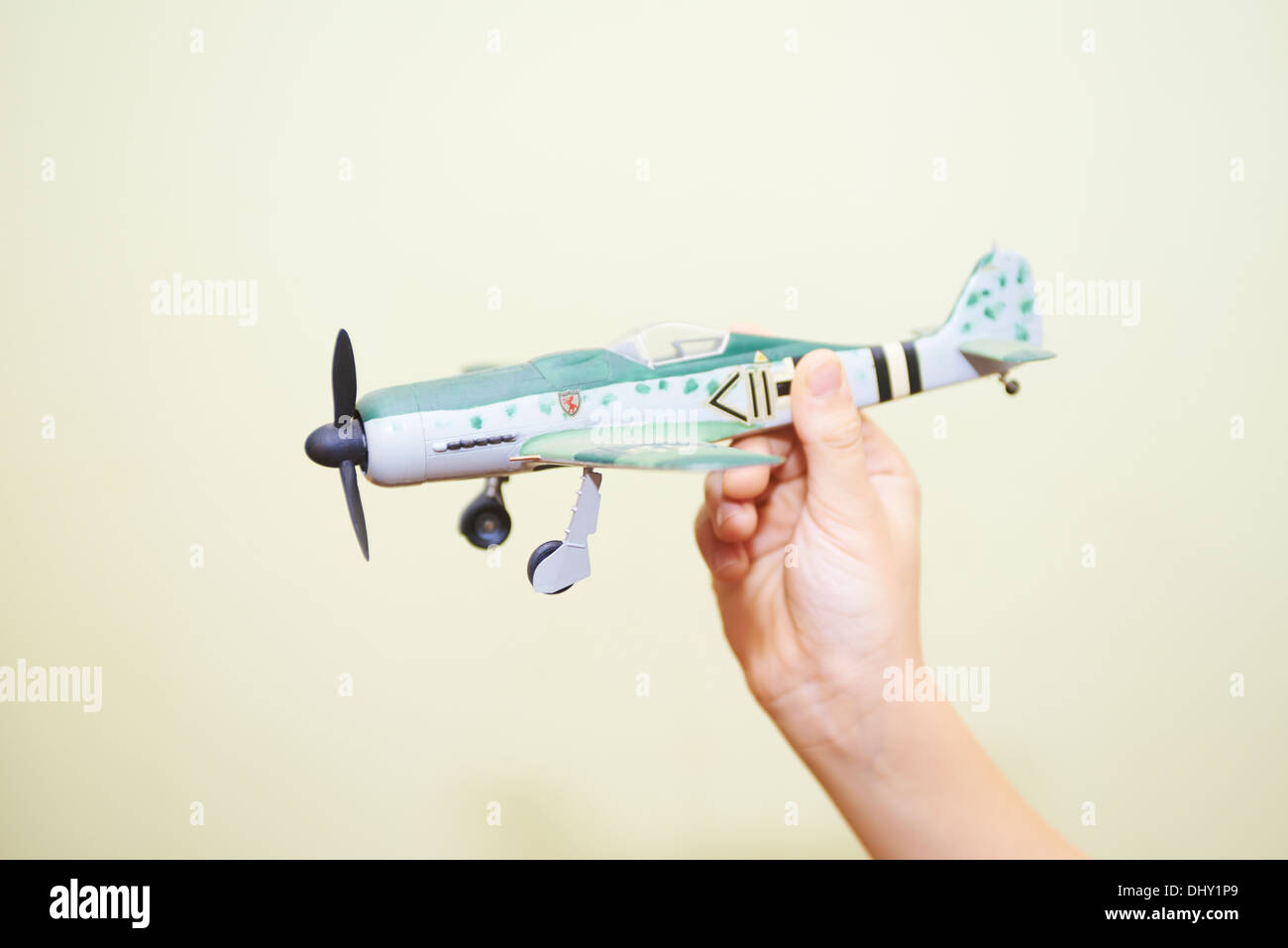World war 2 toy plane hi-res stock photography and images - Alamy