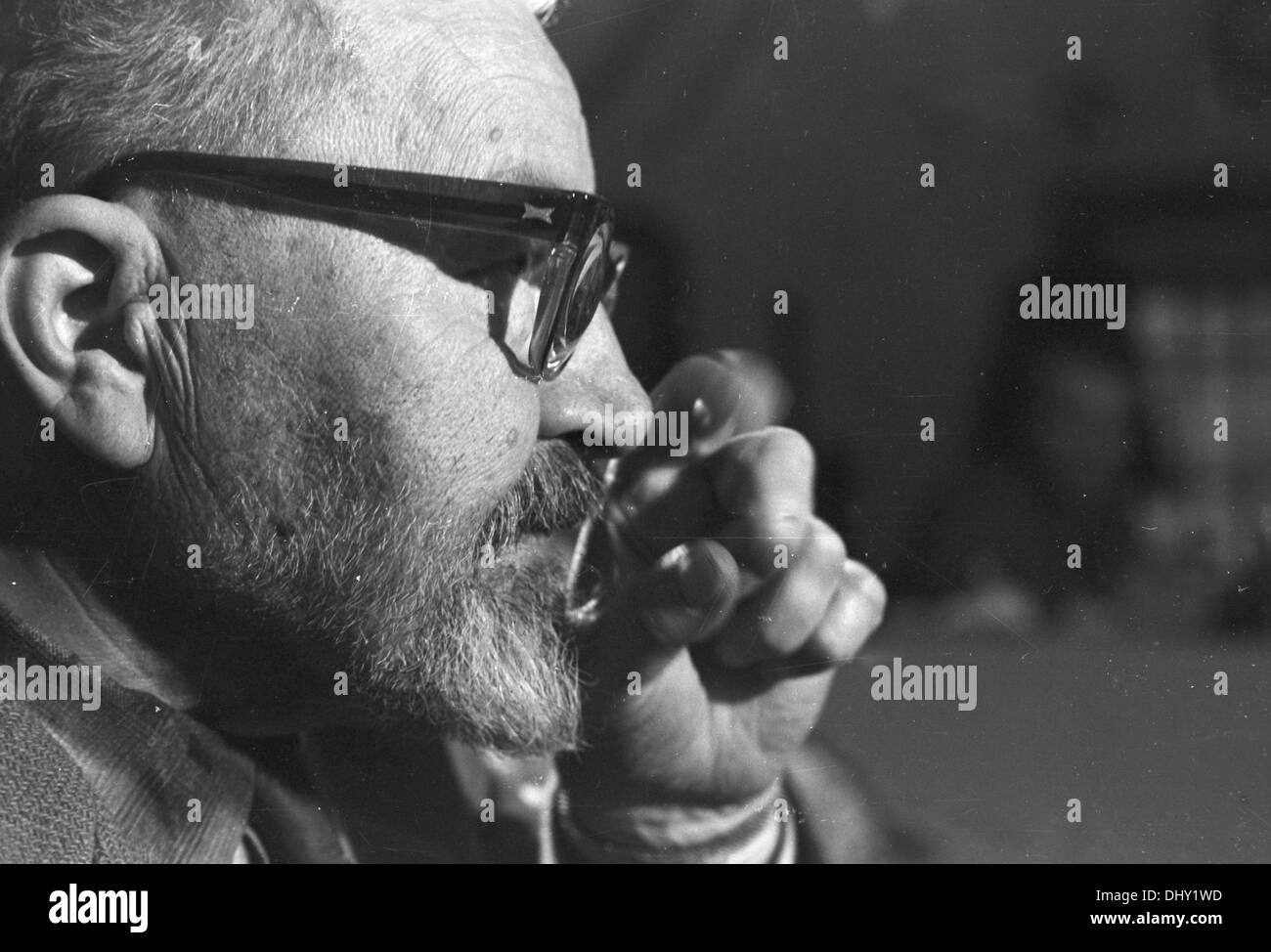 Jan Werich portrait. Czechoslovak film, actor, writer, screenwriter ...