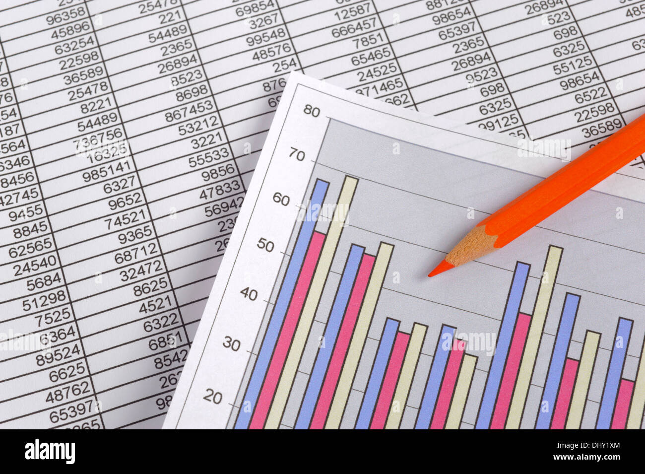 Data chart hi-res stock photography and images - Alamy