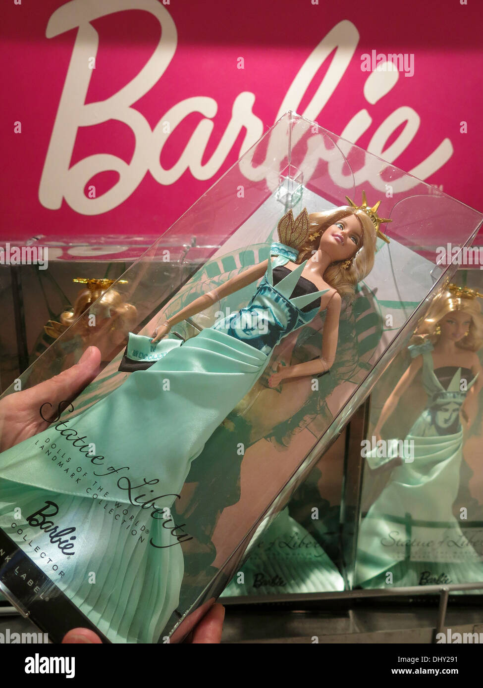 Barbie Doll,Statue of Liberty Model, Toys R Us Store Interior,Times ...