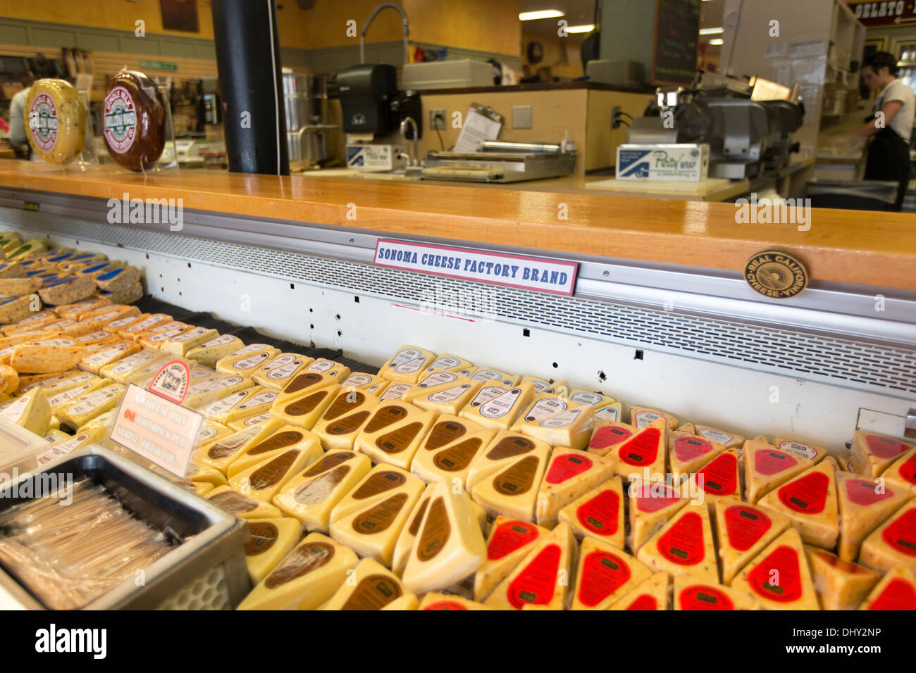 Sonoma Cheese Factory, Sonoma, California, U.S.A Stock Photo - Alamy