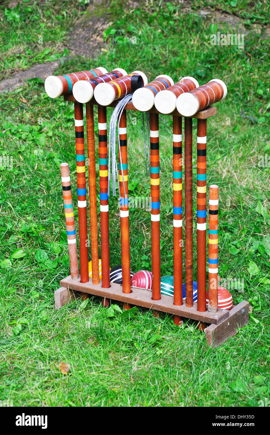 Croquet Set Made In England