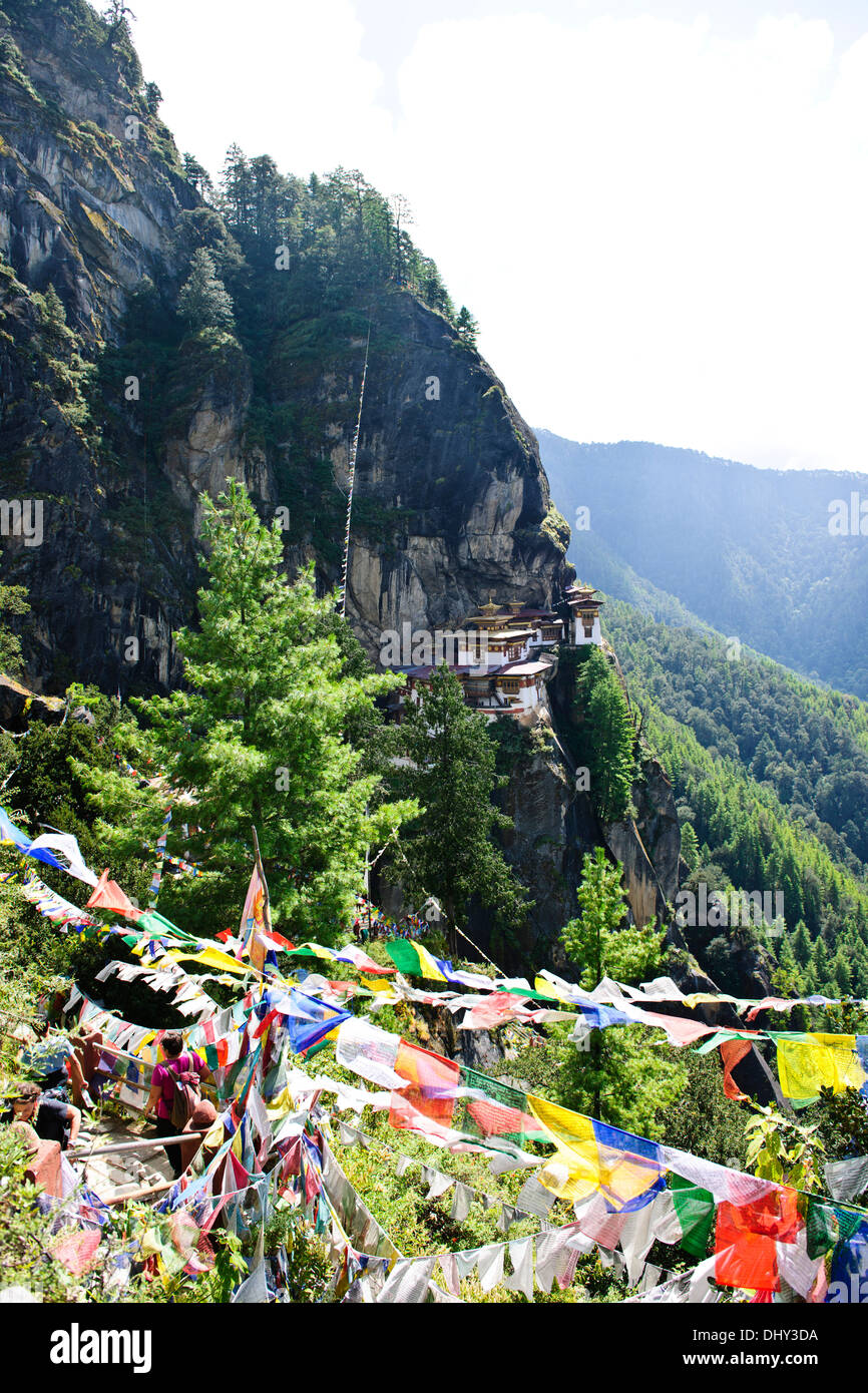 Tiger's Nest,10,180 feet high,two hour hike,woods trees,mists ...