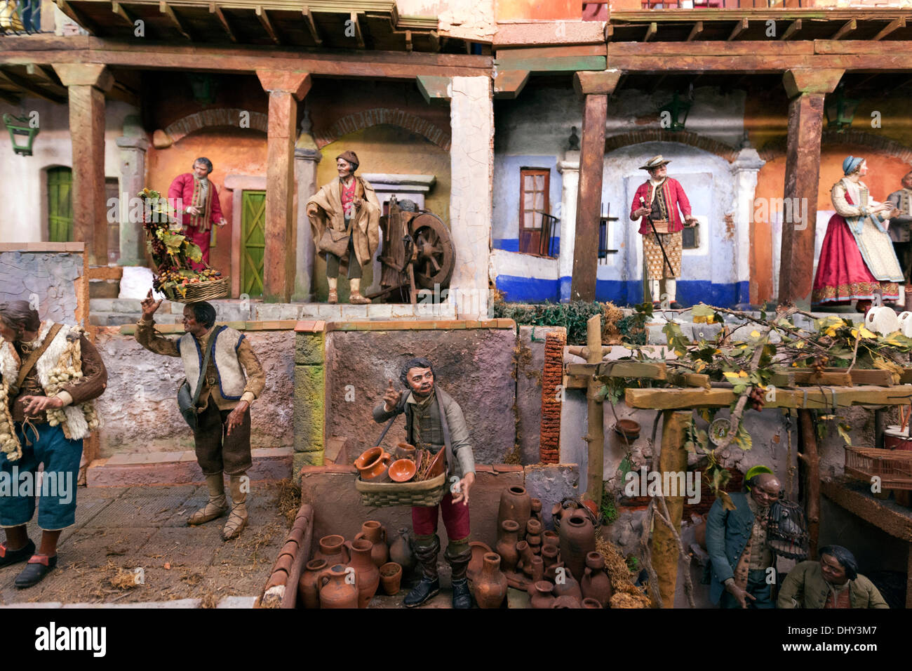 Neapolitan baroque nativity scene hi-res stock photography and images ...