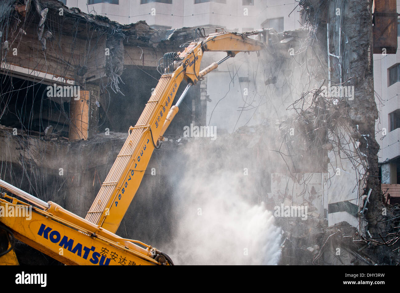 building demolition in Beijing, China Stock Photo - Alamy