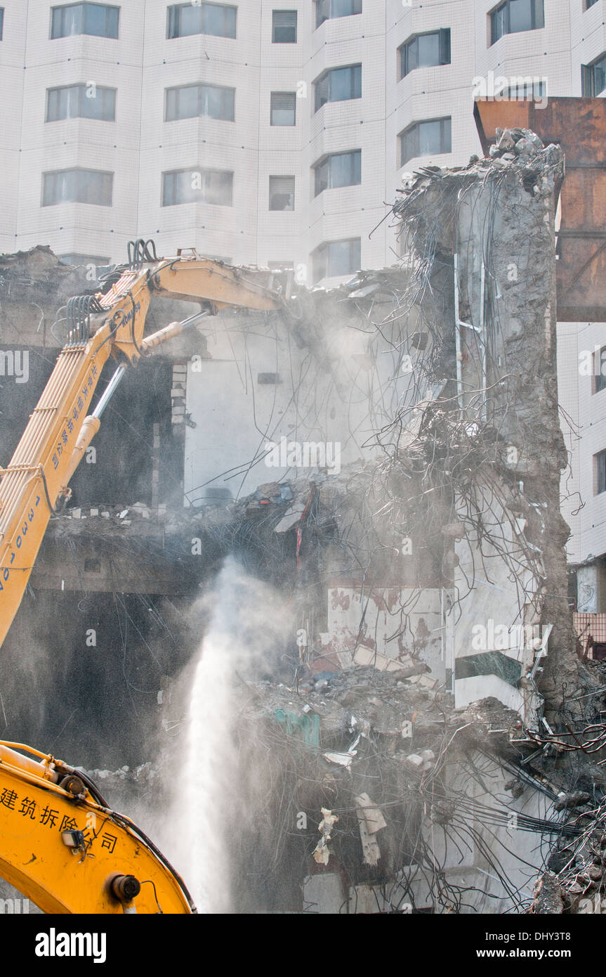 building demolition in Beijing, China Stock Photo - Alamy