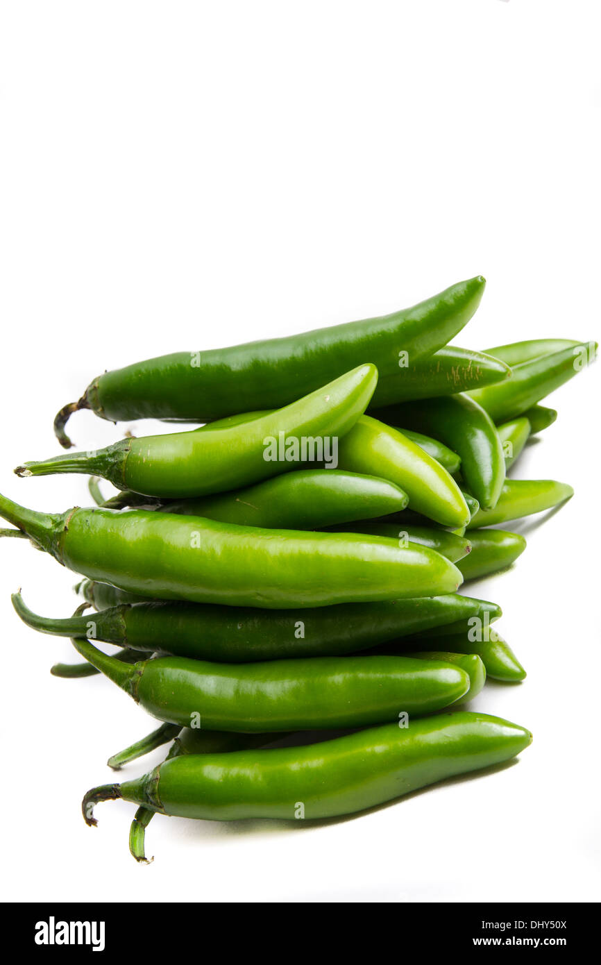 Serano pepper Cut Out Stock Images & Pictures - Alamy