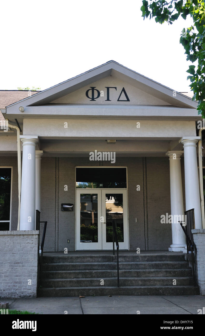 Phi Gamma Delta fraternity house, Vanderbilt University, Nashville ...