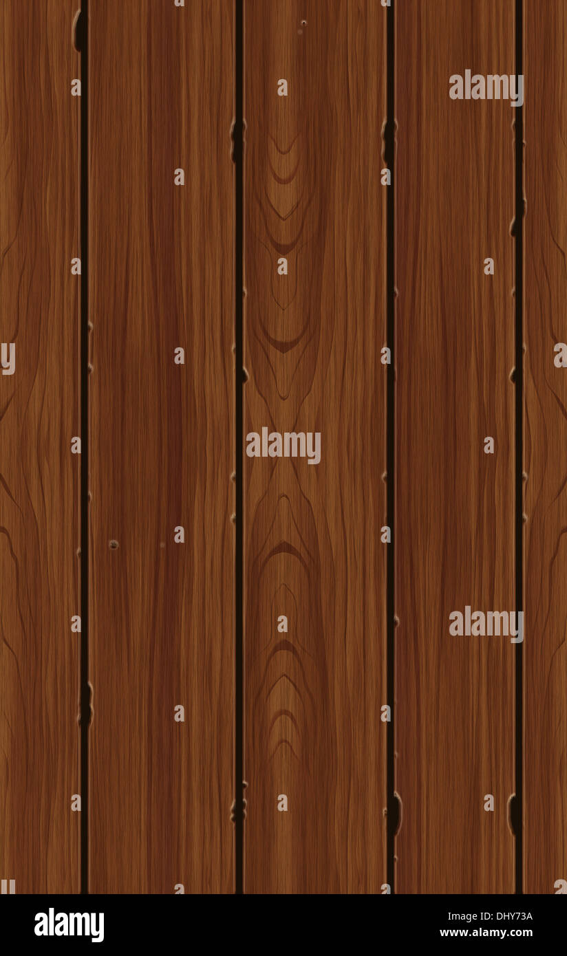 Illustration of a Seamless Wood Pattern Tile Stock Photo - Alamy