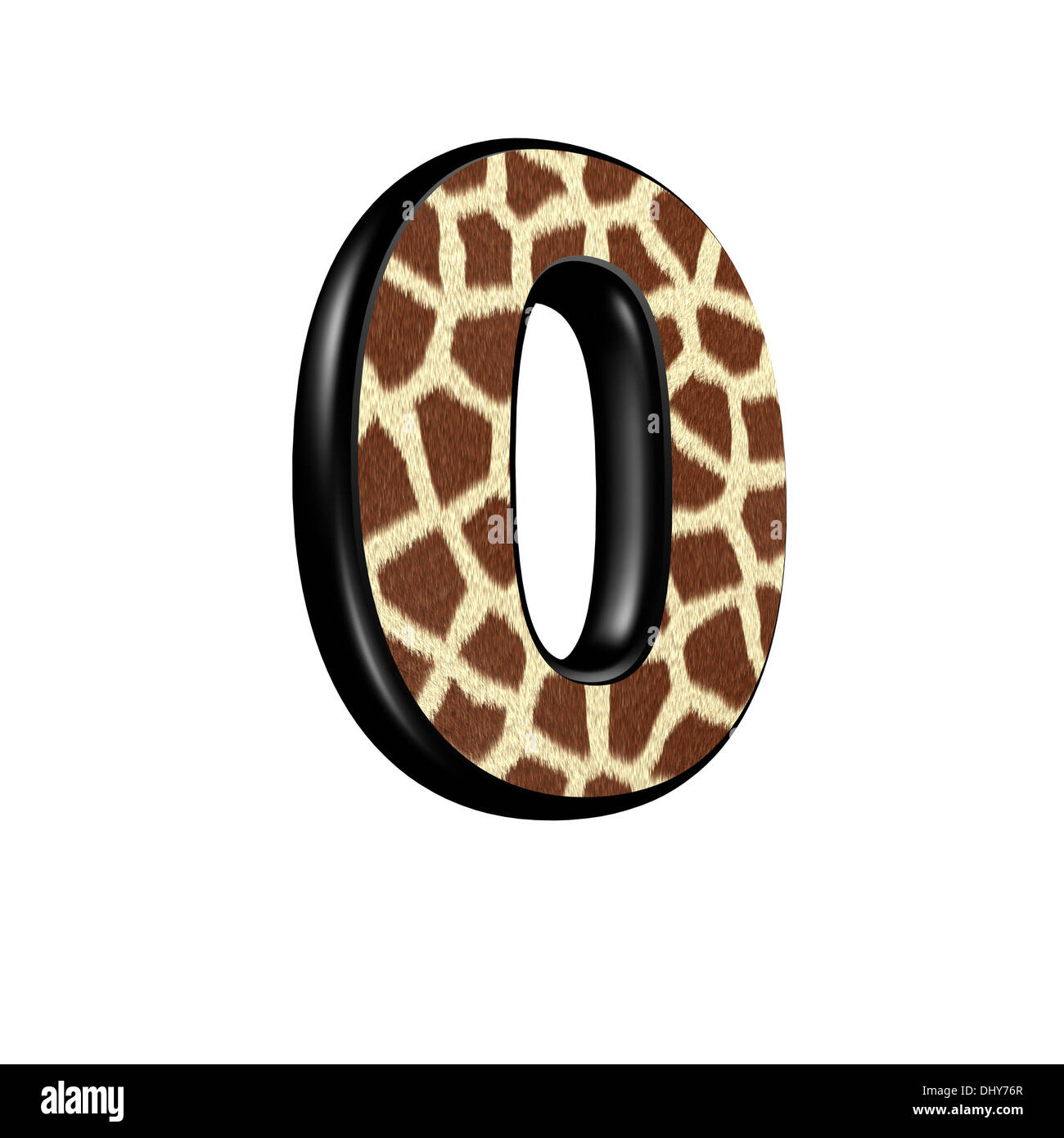 Digit 0 Cut Out Stock Images & Pictures - Alamy