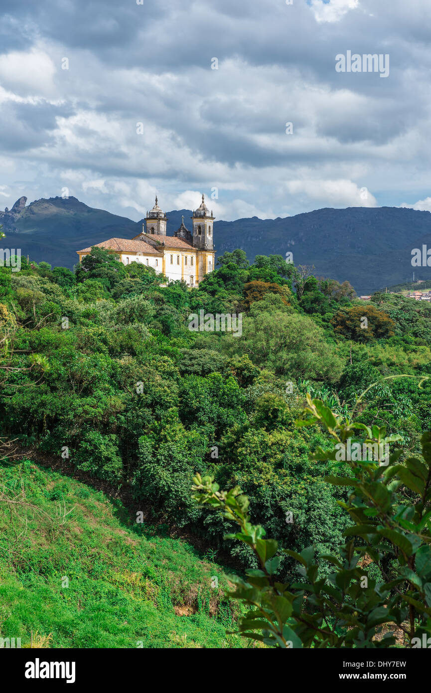 Sao Francisco de Paula Church, Ouro Preto, Minas Gerais, Brazil Stock ...