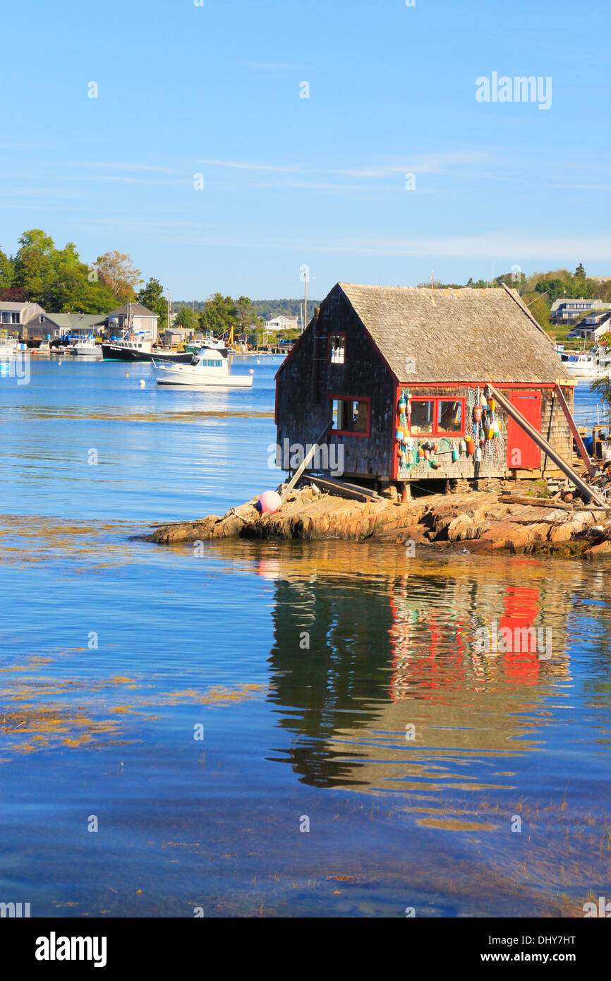 Bailey island maine shack hi-res stock photography and images - Alamy