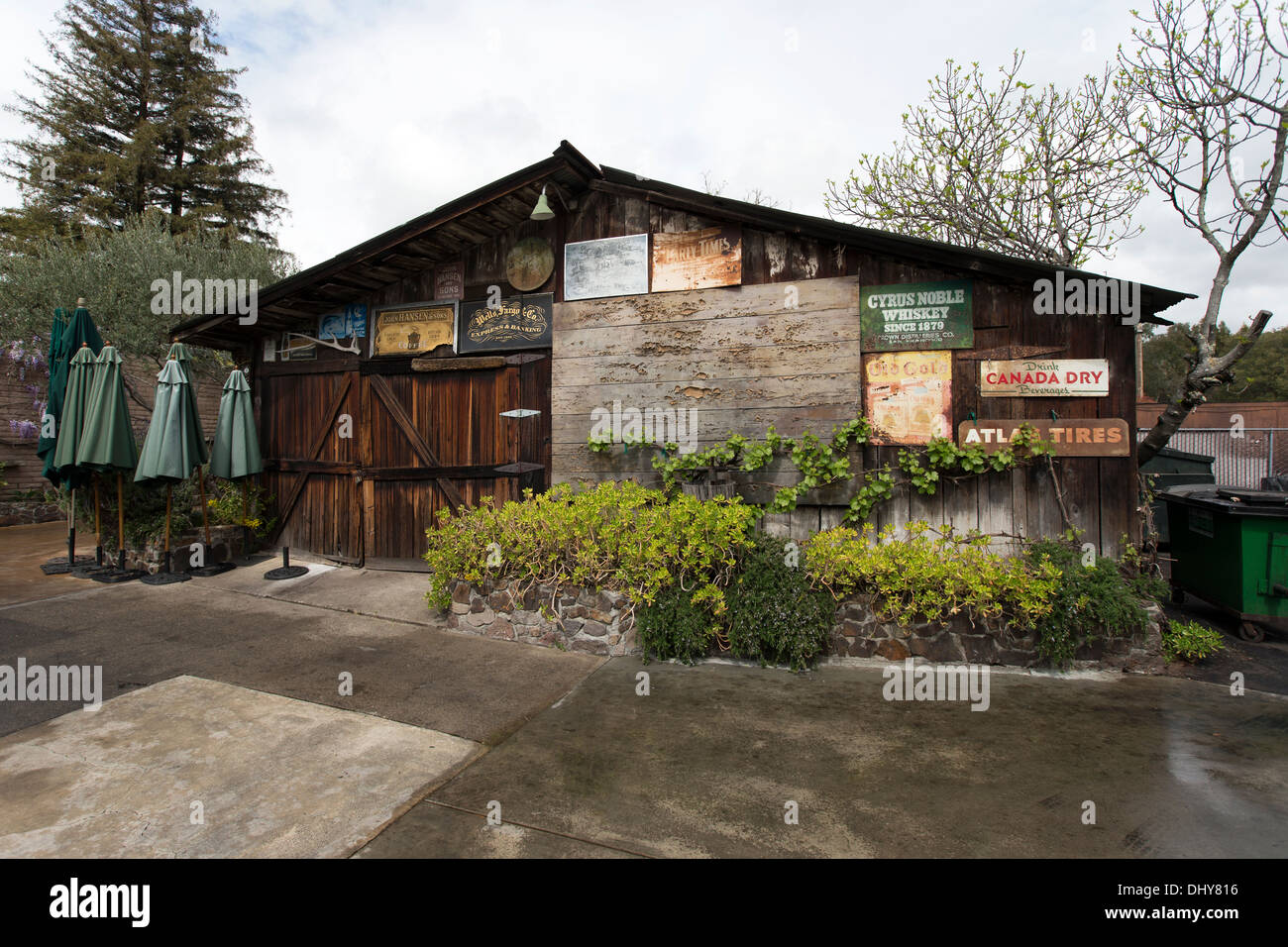 Old shack, Sonoma, California, U.S.A Stock Photo - Alamy