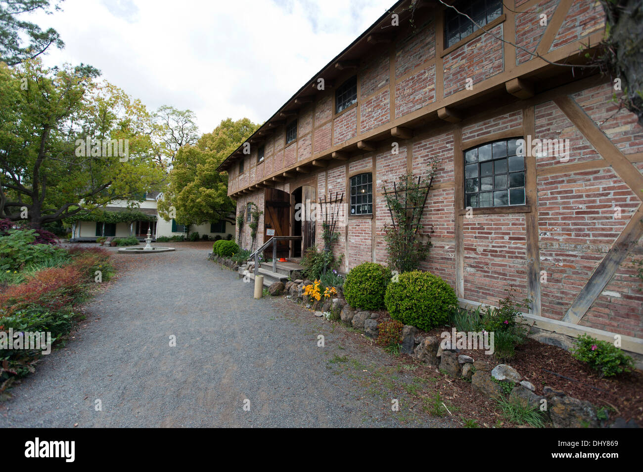 Barn on Lachryma Montis historic home of General Mariano Guadalupe ...
