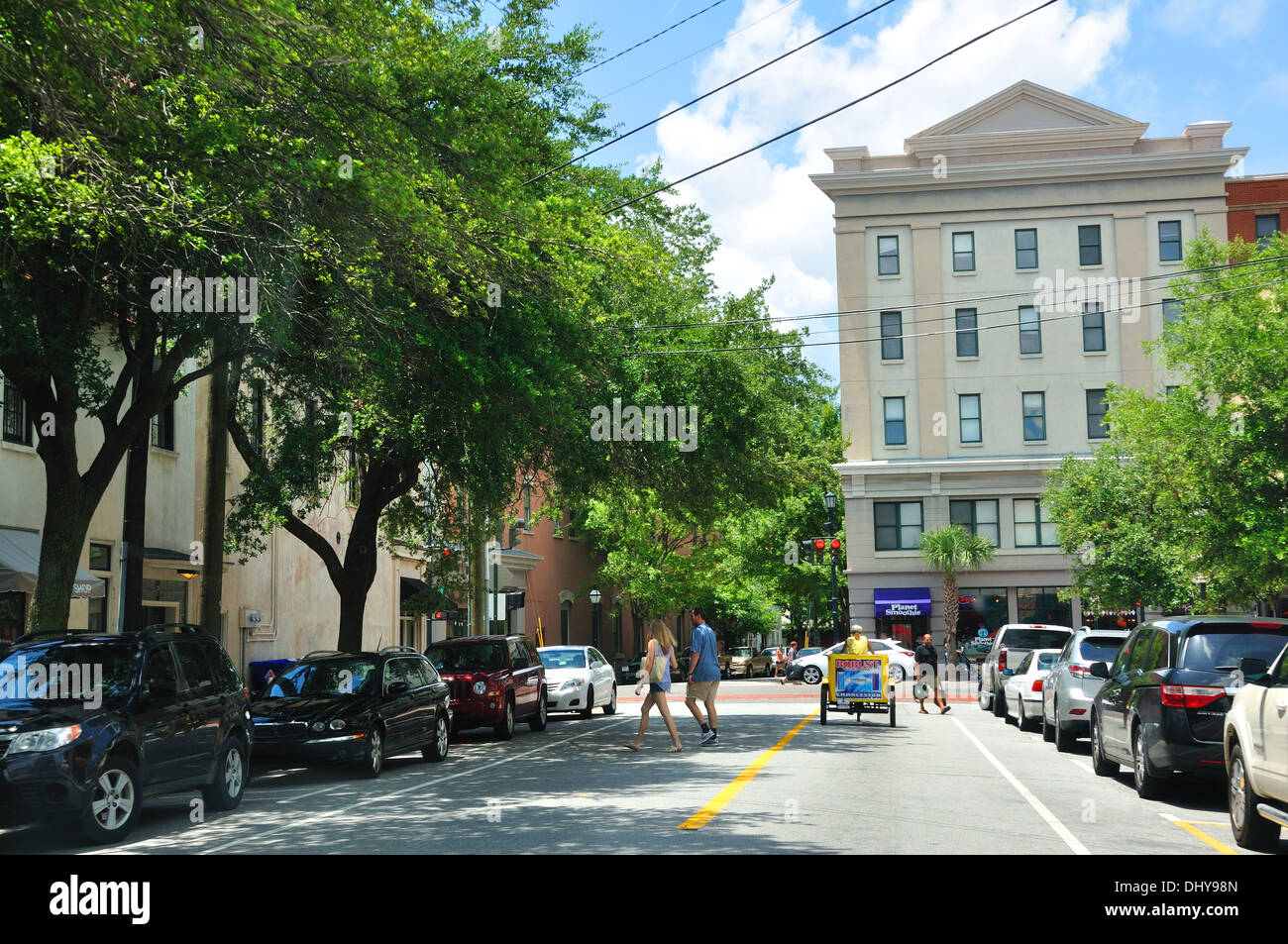 Downtown street in Charleston, South Carolina, USA Stock Photo - Alamy
