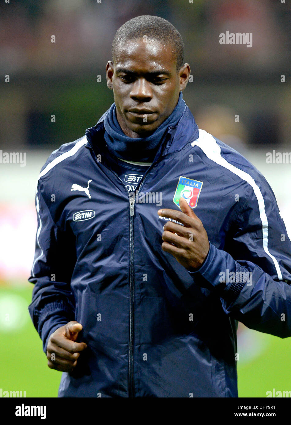 Milano, Italy. 15th Nov, 2013. Mario Balotelli during the friendly ...