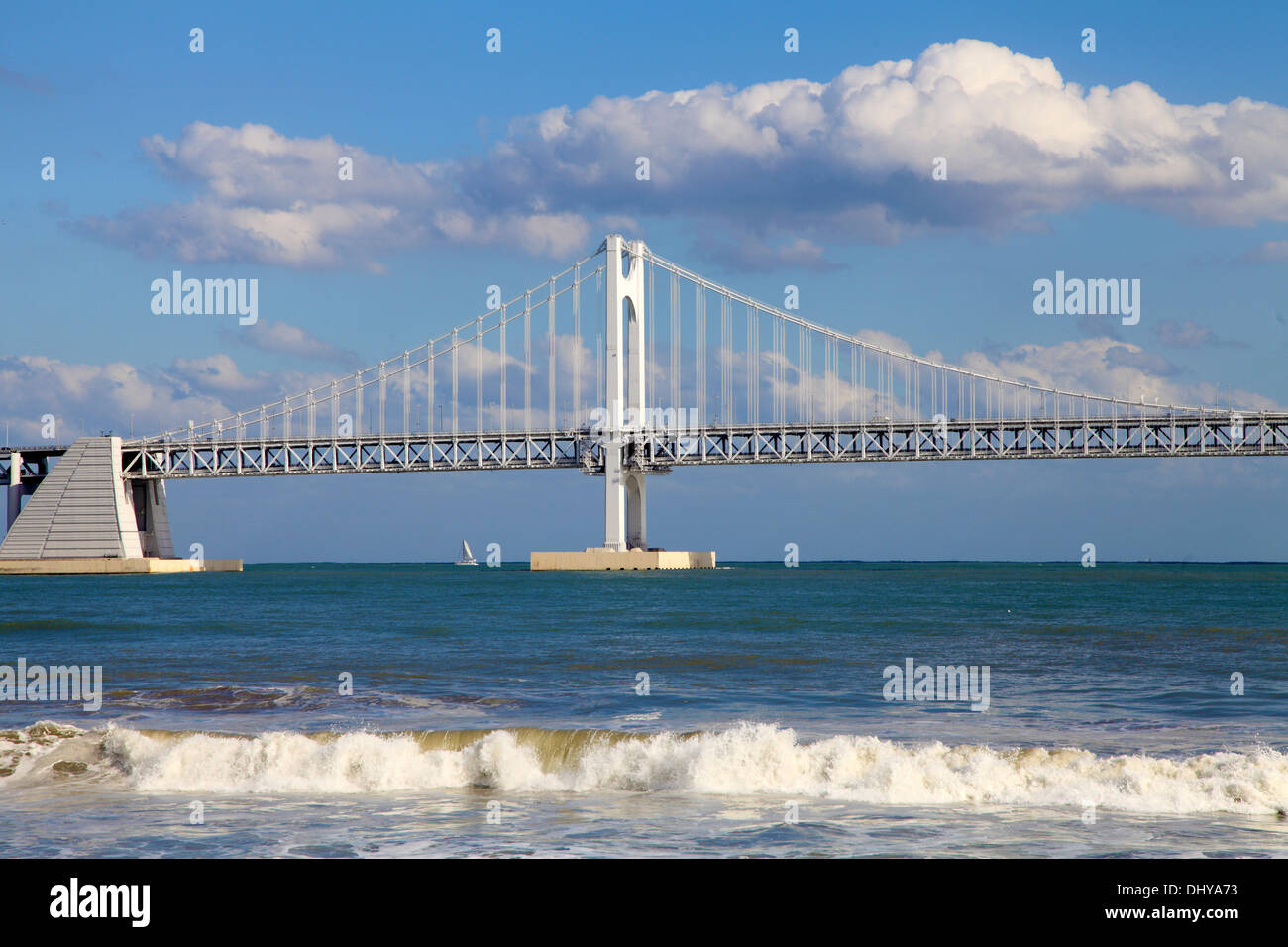 South Korea, Busan, Gwangan Bridge, Diamond Bridge Stock Photo - Alamy