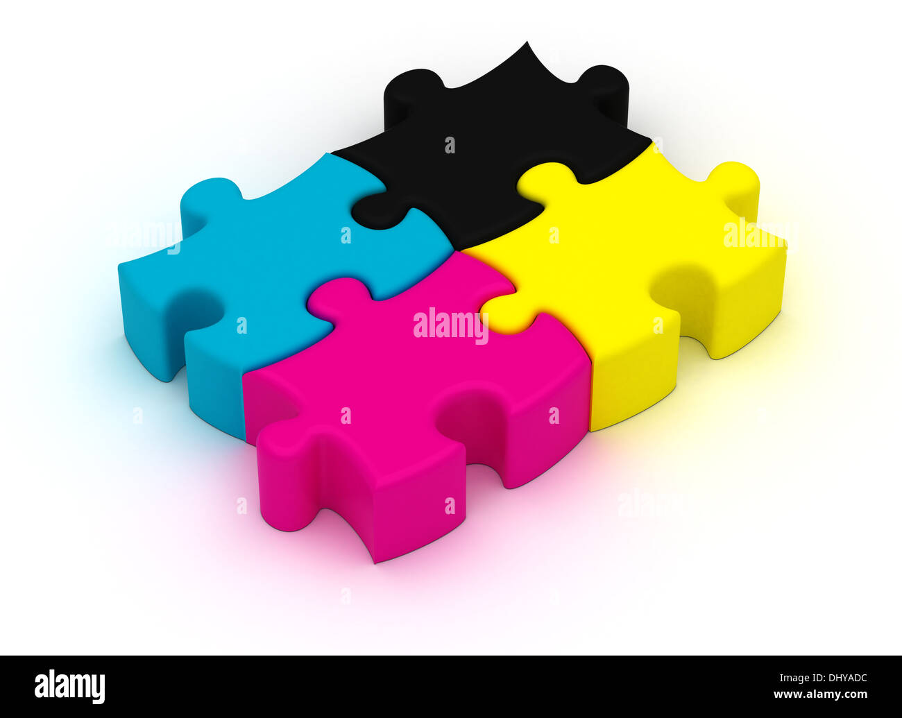 Four piece jigsaw puzzle hi-res stock photography and images - Alamy
