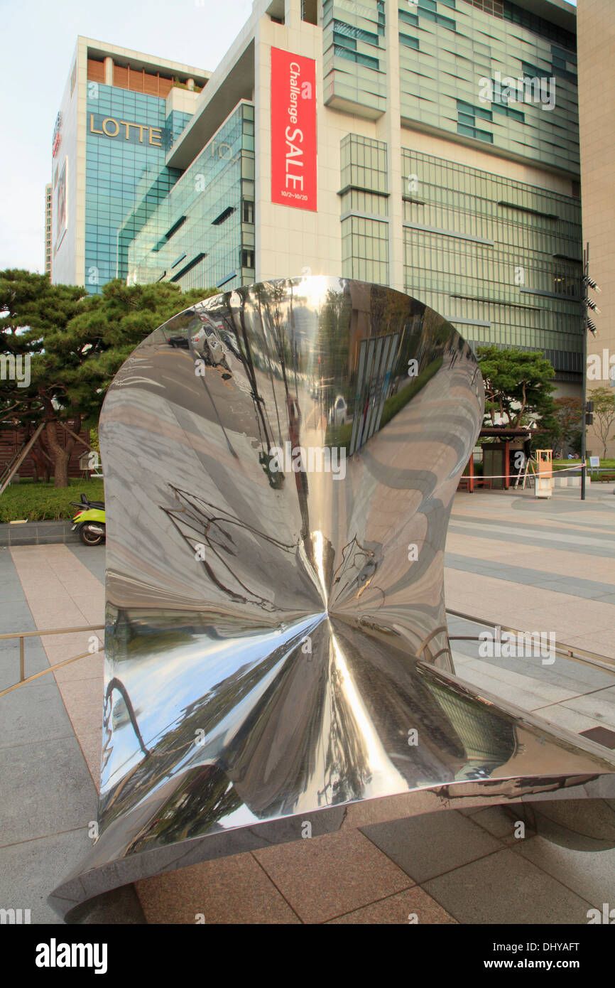 South Korea, Busan, Centum City, Lotte Department Store Stock Photo - Alamy