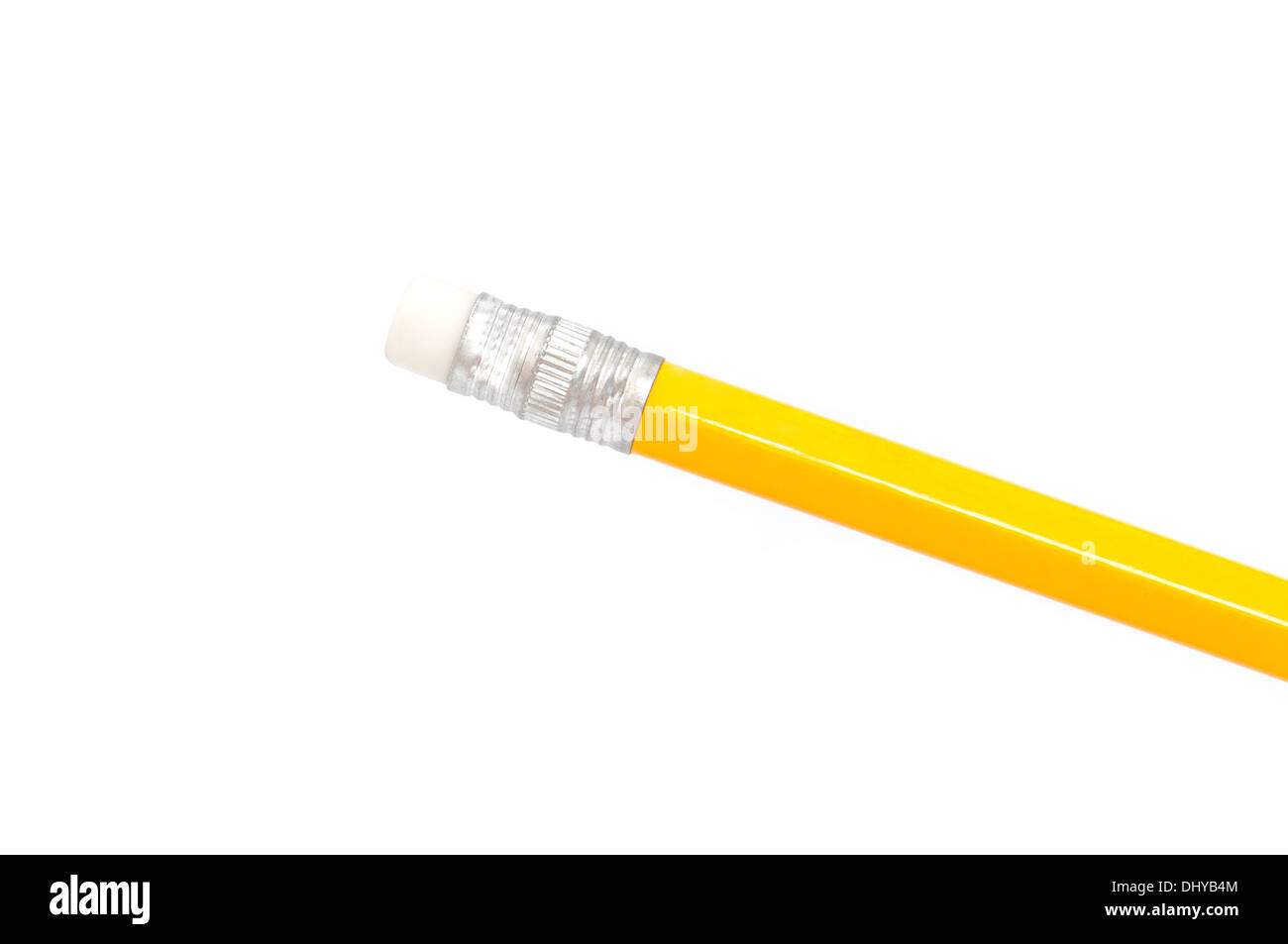 Pencil on white background Stock Photo - Alamy
