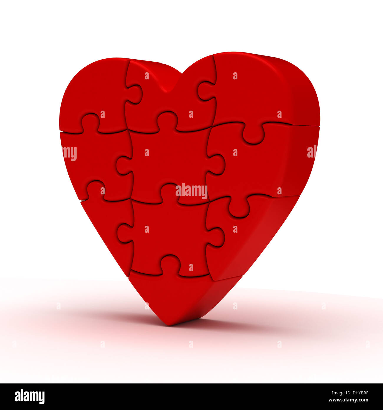 Health puzzle concept 3d illustration hi-res stock photography and images - Alamy