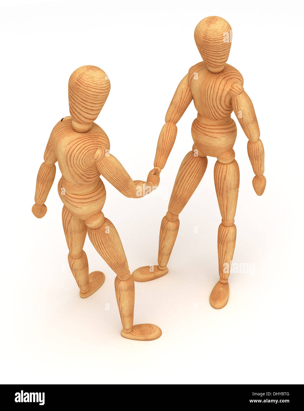 Handshake agreement Cut Out Stock Images & Pictures - Alamy