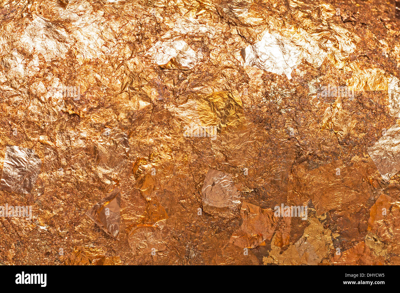 Old golden foill background texture Stock Photo - Alamy