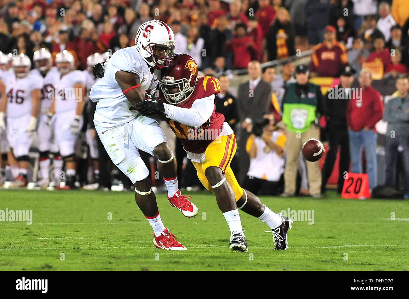 Los Angeles, CA, USA. 16th Nov, 2013. USC Trojans safety Dion Bailey ...
