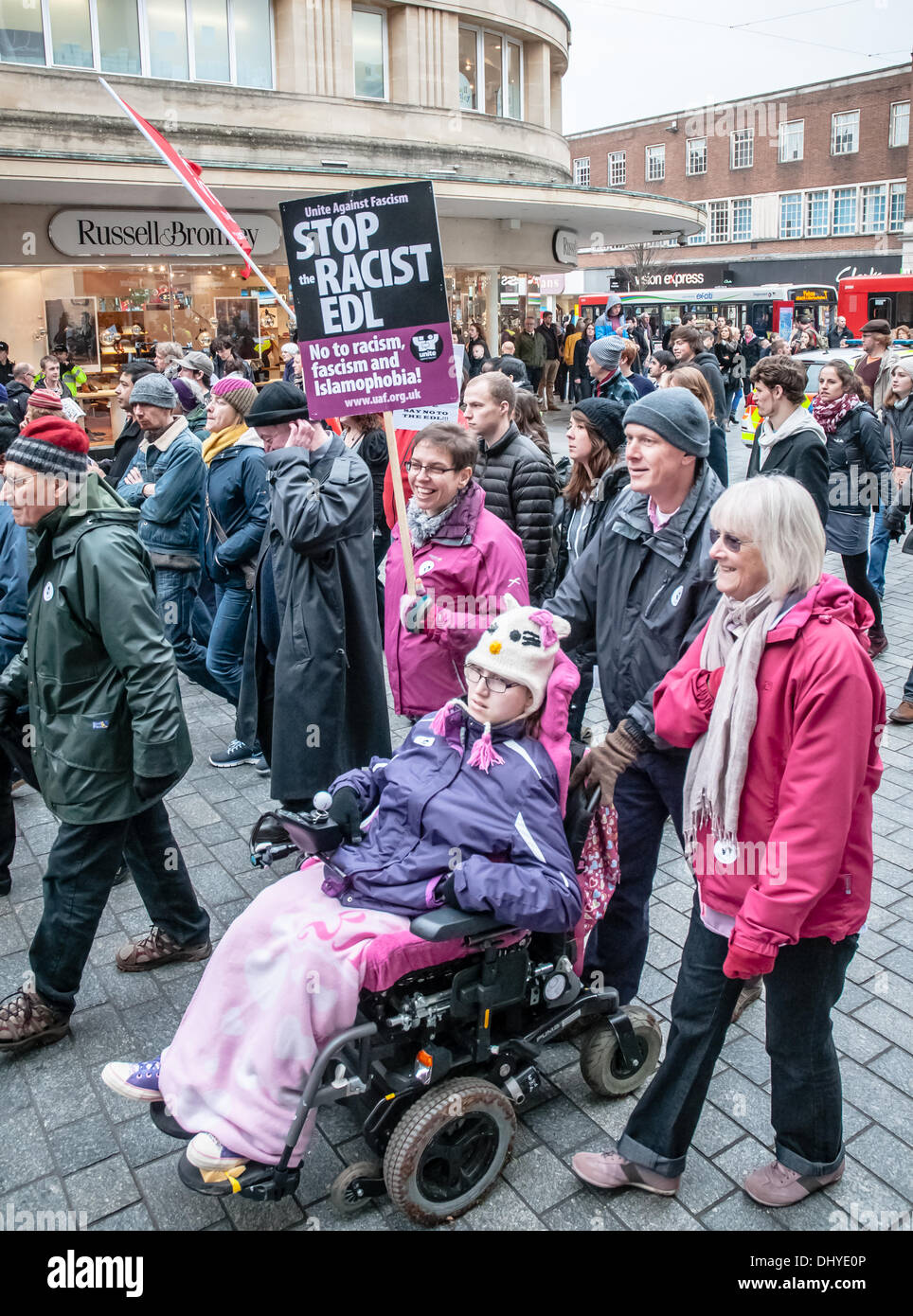 Activists and general public keep arriving in Bedford Square during the ...