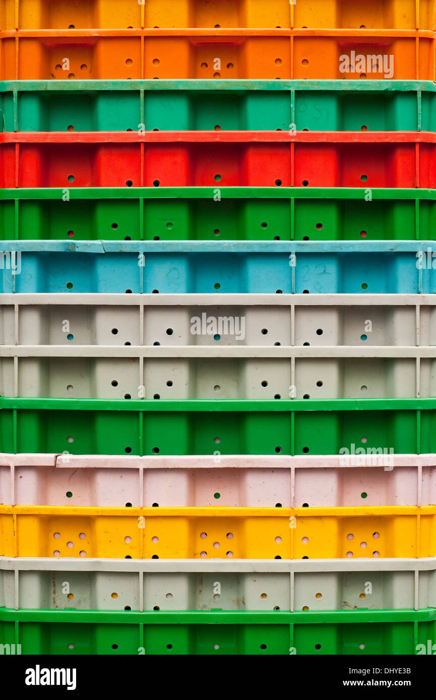 Stacked up crates hi-res stock photography and images - Alamy