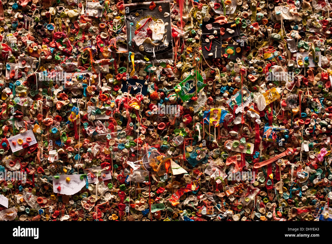 Pike place market gum wall seattle hi-res stock photography and images ...
