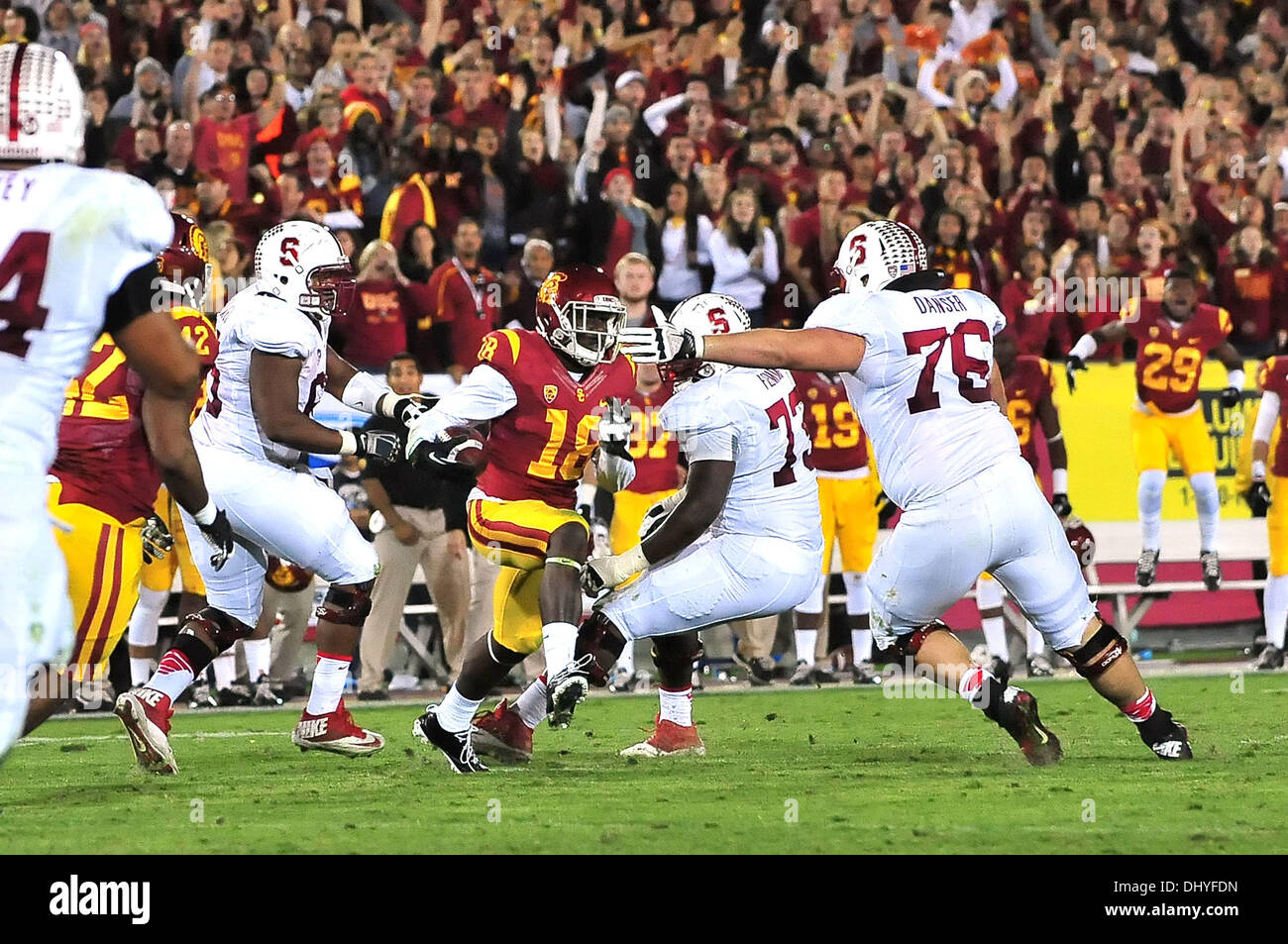 Los Angeles, CA, USA. 16th Nov, 2013. USC Trojans safety Dion Bailey ...