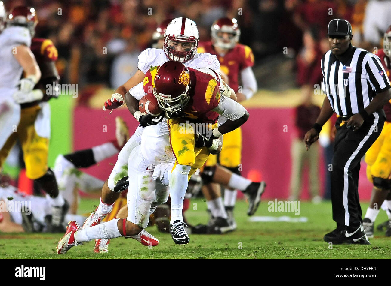 Los Angeles, CA, USA. 16th Nov, 2013. USC Trojans wide receiver Marqise ...