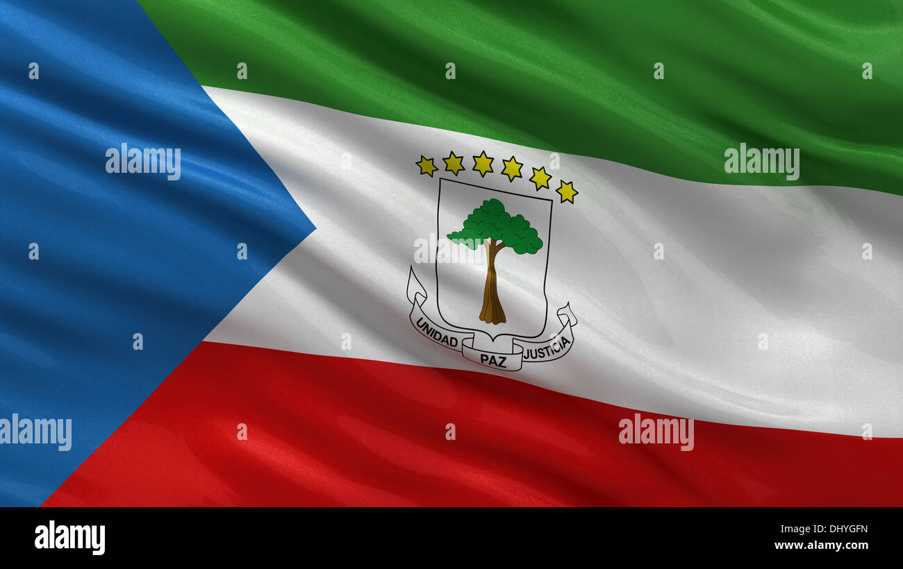 Equatoguinean flag hi-res stock photography and images - Alamy