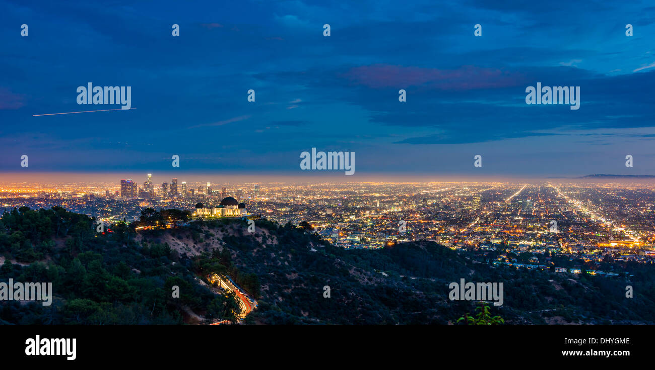 Los angeles city view hi-res stock photography and images - Alamy