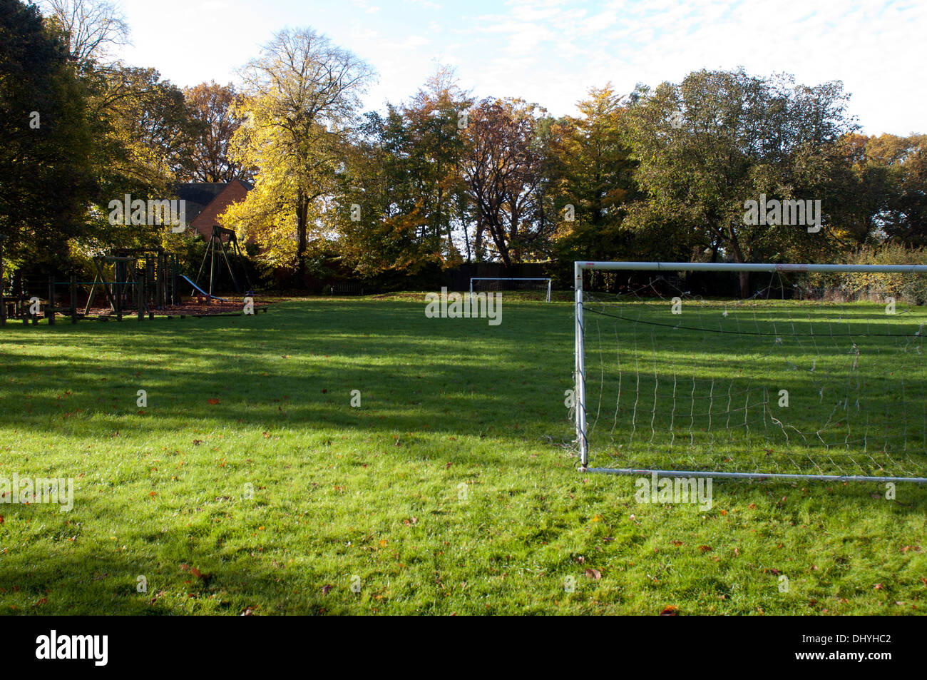 Recreation ground pitch hi-res stock photography and images - Alamy