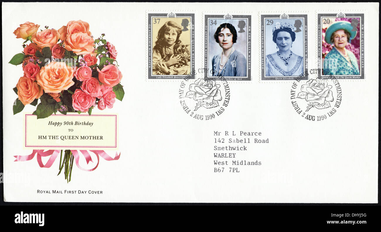 Commemorative Royal Mail 20p 29p 34p & 37p postage stamp first day ...